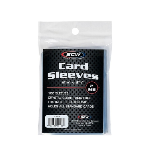 BCW Card Sleeves (100 Sleeves) – PokeAccess